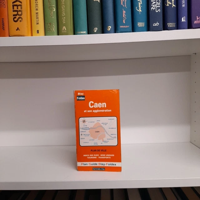 PLAN DE VILLE : Caen (avec un index) by Plans Blay | Book | condition ...