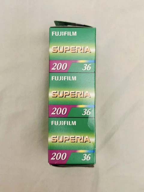 FUJIFILM SUPERIA 200 35mm film £22.00 - PicClick UK