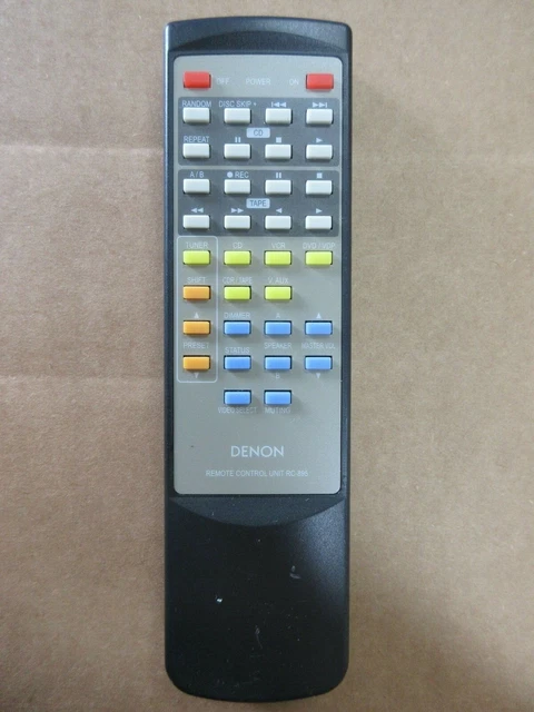 ORIGINAL DENON RC-895 Remote Control EUR 17,16 - PicClick DE