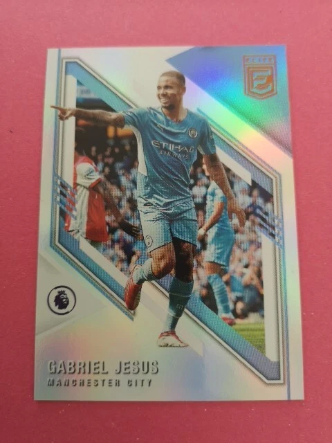 GABRIEL JESUS MANCHESTER City Premier League Carte Foot Panini Donruss ...