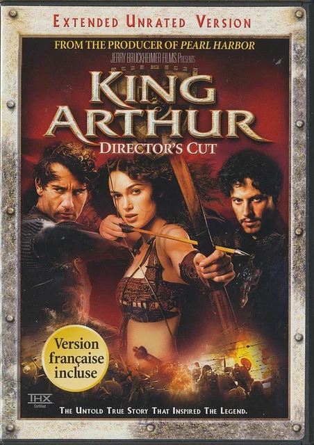 KING ARTHUR : Director's Cut (DVD, 2004, Canadian, Widescreen) Keira ...