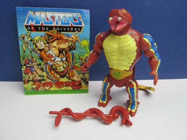 COMPLETE VINTAGE HE MAN RATTLOR ACTION FIGURE MOTU masters the universe ...