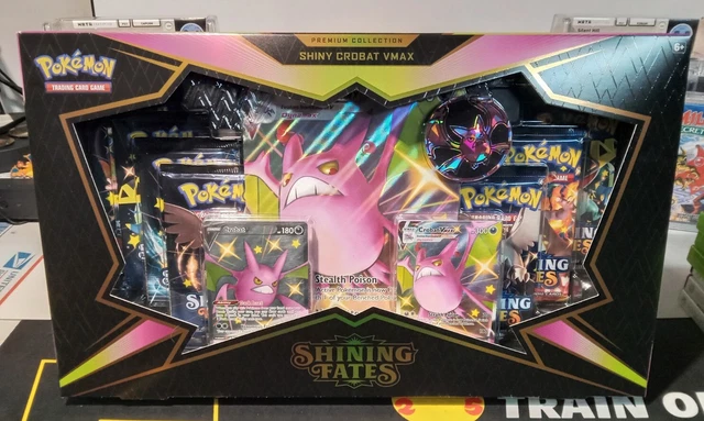 POKEMON SWORD & Shield Shinning Fates Premium Box Shiny - Crobat V $58. ...