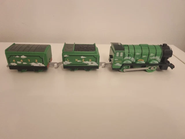 THOMAS TRACKMASTER FLYING Scotsman Train, battery operated. RARE Thomas ...
