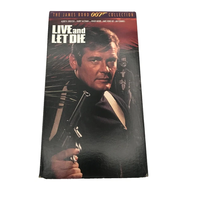 LIVE AND LET Die (1999, VHS) The James Bond 007 Collection MGM £8.32 ...