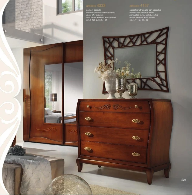 COMMODE DESIGN ARMOIRE luxe bois commodes armoire étagère console ...