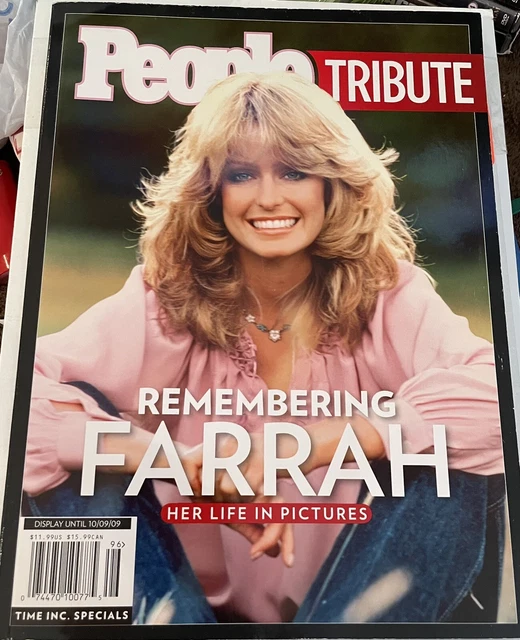 PEOPLE TRIBUTE REMEMBERING Farrah her life in picture £15.34 - PicClick UK