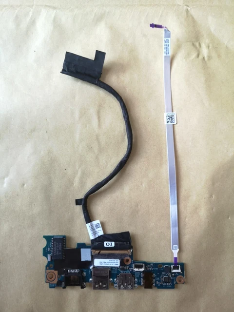 GENUINE DELL LATITUDE 3510 3410 USB Board Audio Card Reader Port ...
