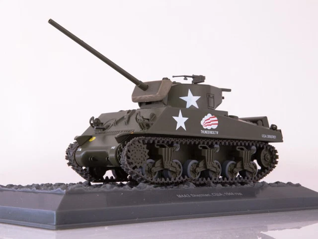 M4A3 SHERMAN MAIN American Medium Tank 1944 Year 1/43 Scale Model Tank ...