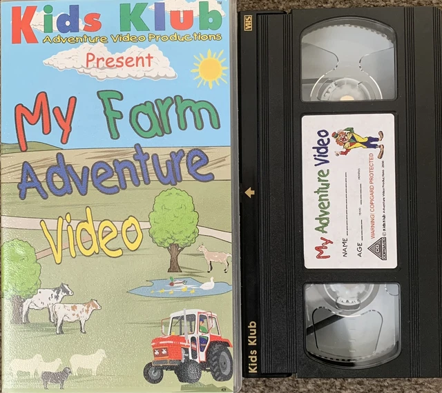 MY FARM ADVENTURE Video-Vhs Video-Kids Klub Video. £6.80 - PicClick UK