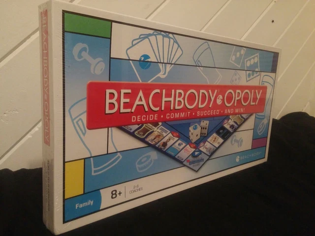 NEW! BEACHBODY-OPOLY MONOPOLY Themed Board Game - Beachbody - Late For ...