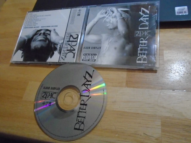 RARE PROMO 2PAC CD Better Dayz sampler hip hop rap Tupac DEATH ROW ...