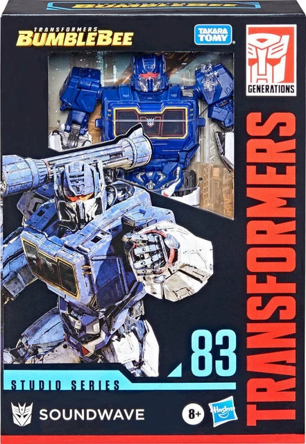 FIGURINE TRANSFORMERS BUMBLEBEE SOUNDWAVE Studio Series n° 83 Hasbro ...