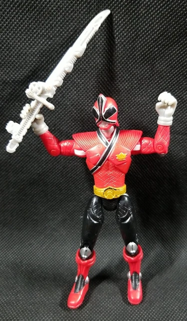 POWER RANGERS SAMURAI Mega Ranger Fire Red Ranger With Sword See ...