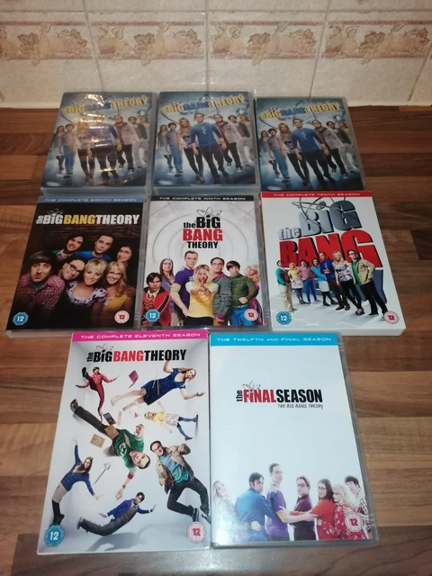 THE BIG BANG theory complete Series 1-12 Dvd Box Set £34.00 - PicClick UK