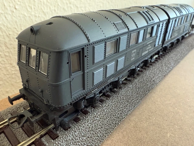 DOPPEL-DIESELLOK DRG D311.01 a/b, Lima H0 DC/DCC/LED Licht, WWII, ++WIE ...