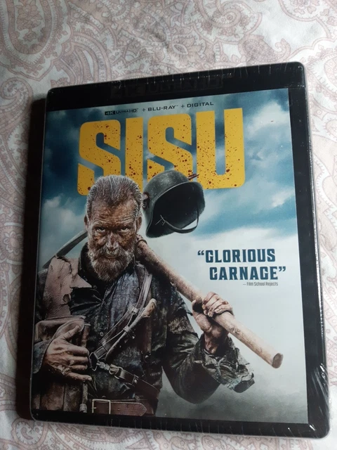 SISU. 4K UHD + Bluray. 2 Disc Set.Brand New,Sealed.Reg Free, A USA $49. ...