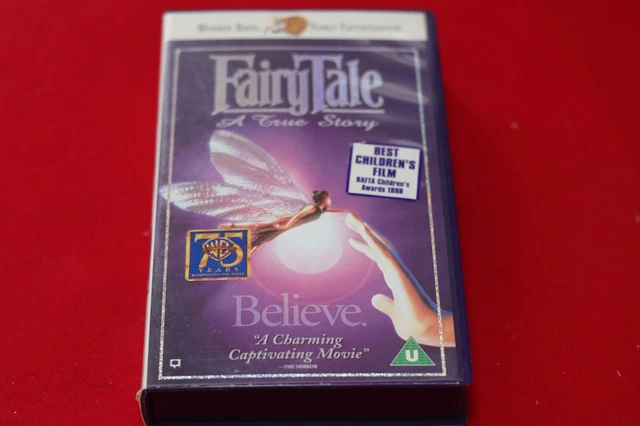 Fairy Tale A True Story Vhs 1997 Fantasy Drama Warner Bros
