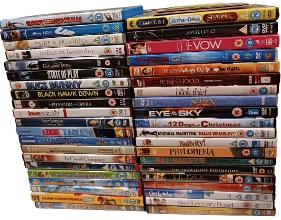 45X MIXED DVDS Job Lot – Family, Comedy, Classics, Kids Films ...