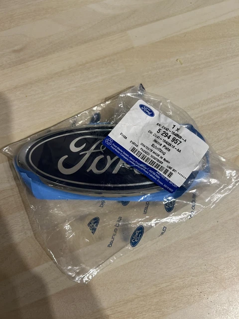 GENUINE NEW FORD Transit Mk8 Mk9 Custom Rear Ford Oval Emblem Blue 2014 ...