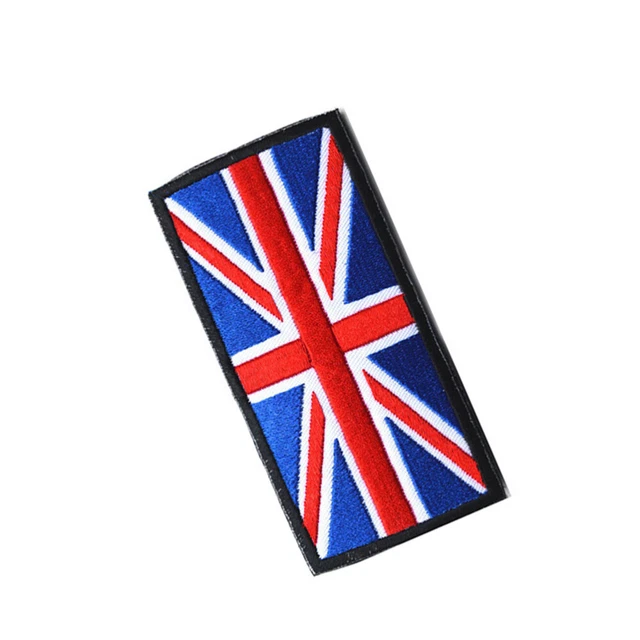 BRITISH FLAG PATCH Cartoon Embroidery Patches Jeans Jackets Sewing £6. ...