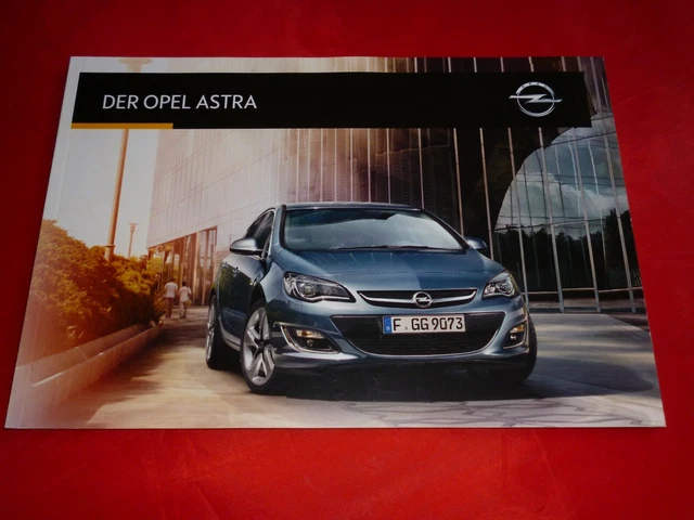OPEL ASTRA J Limousine Sports Tourer Selection - Exklusiv Prospekt Brochure 2014 EUR 7,99 ...