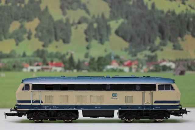 ROCO H0 DIESELLOK BR 215 033-2 der DB Gleichstrom ohne Ovp Nr.5804 EUR ...