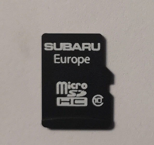 2022-2023 SUBARU GEN2 Sat Nav Micro Navigation Map Sd Card Europe And ...