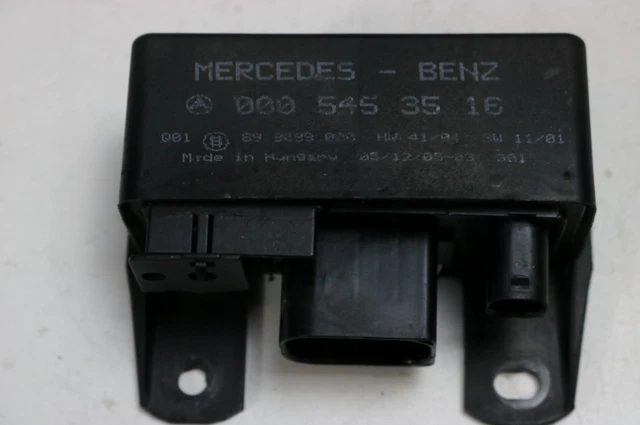 ORIGINAL MERCEDES BENZ CDI 4-cylinder glow relay 0005453516 £67.78 ...