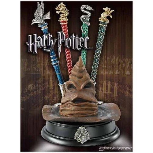 HARRY POTTER HOGWARTS Sorting Hat Collectors Pen Display - Boxed Noble £44.99 - PicClick UK