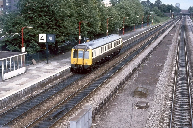 BRITISH RAIL CLASS 121 unit W55020 West Ealing Rail Photo £2.70 ...