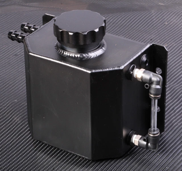 OIL CATCH CAN Fittings Universal Breather Tank Crank Breather Square ...