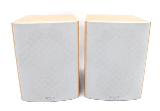 DENON BY MISSION Model No-SCM51 Bookshelf 2-Way Reflex Speakers 6 Ohms ...
