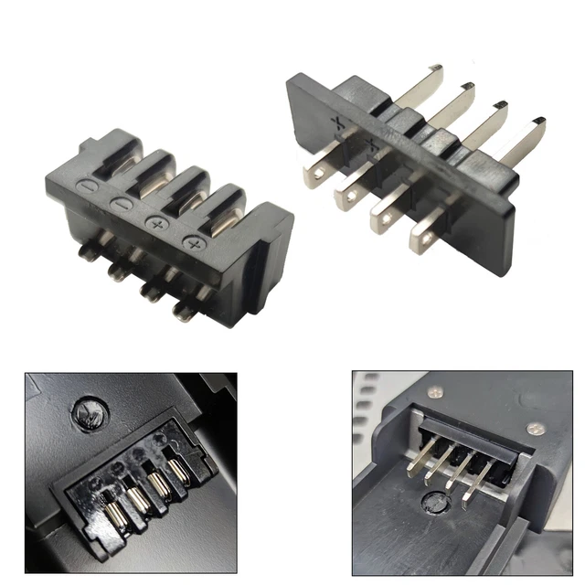 HAILONG BATTERY CASE Ebike Battery Power Discharge Connector 4pins Male ...