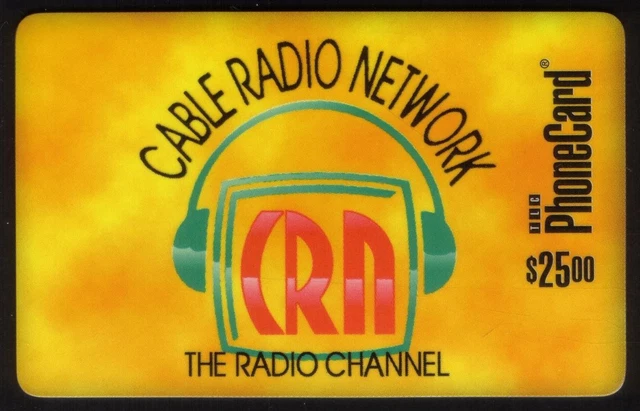 $25. CABLE RADIO Network: The Radio Channel (Expired) Phone Card £28.10 ...