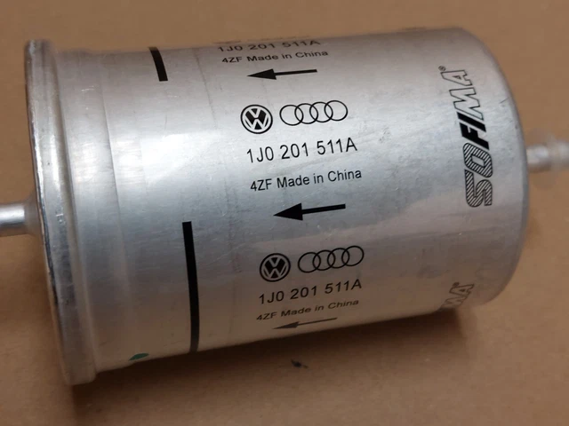VW GOLF MK4 Mk4 GTI Fuel Filter Petrol 1998-2007 1J0201511A Genuine NEW ...