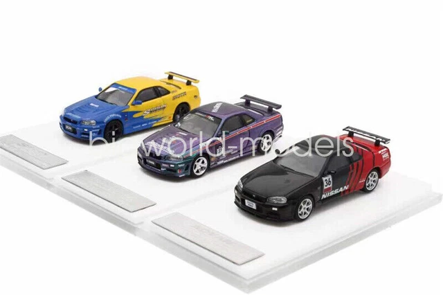1:64 STANCE HUNTERS Nissan Skyline GTR R34 Car toys £23.98 - PicClick UK