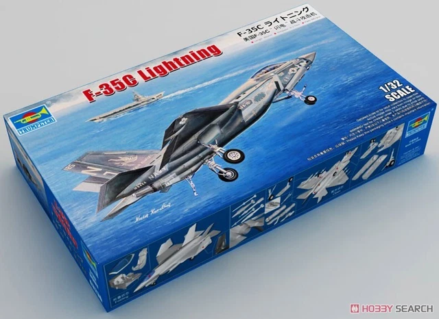 TRUMPETER 1/32 SCALE 03230 F-35C Lightning model kit EUR 155,00 ...