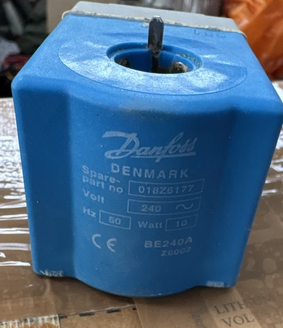 DANFOSS SOLENOID VALVE Coil 240v 10W £29.80 - PicClick UK