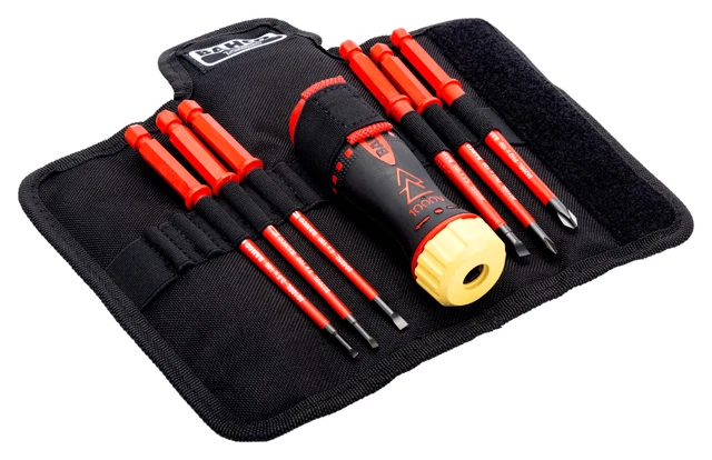 BAHCO VDE RATCHETING Screwdriver Set 6 Piece 1000v Insulated, PH & Slot - 808061 £69.95 ...