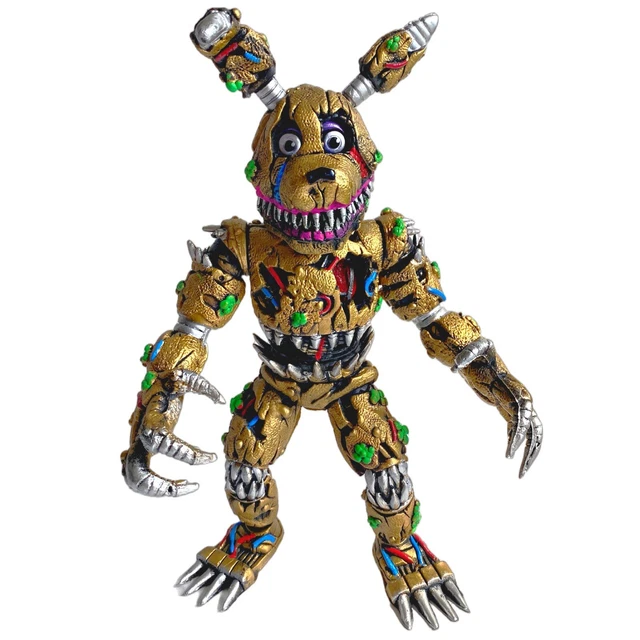 TWISTED SPRINGTRAP FIGURE Animatronic Five Nights At Freddy's MEXICAN ...