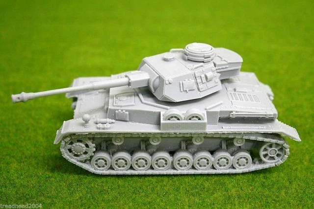WW2 GERMAN PANZER IV Ausf. G tank échelle 1/48 - 28 mm miniatures ...