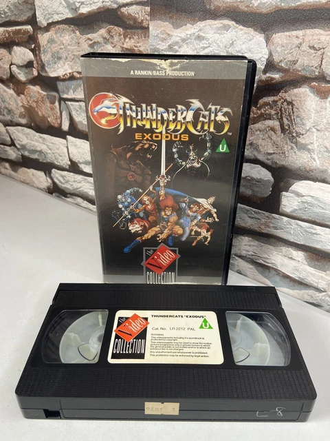 THUNDERCATS EXODUS RARE Vintage 1985 Vhs Video Cassette Tape Pal £7.99 ...