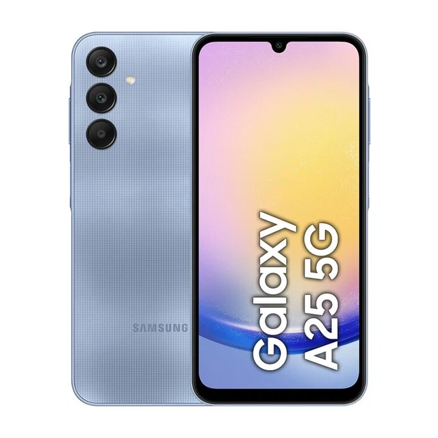 SAMSUNG A256 GALAXY A25 256Gb 8Gb-RAM 5G Dual Sim - Blue - EU EUR 279 ...