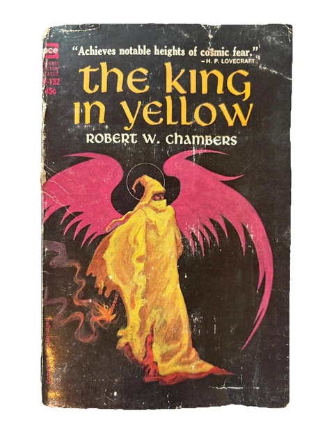 THE KING IN YELLOW Robert Chambers ACE PB Book HP Lovecraft M132 £37.16 ...