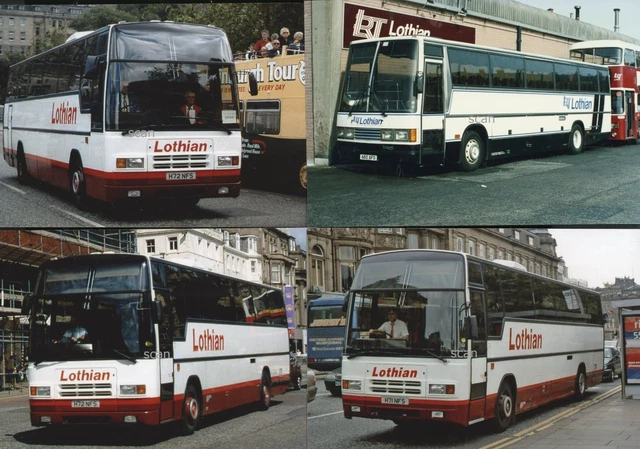 BUS PHOTOS 25 Lothian Region Transport Edinburgh Lothian colour prints ...