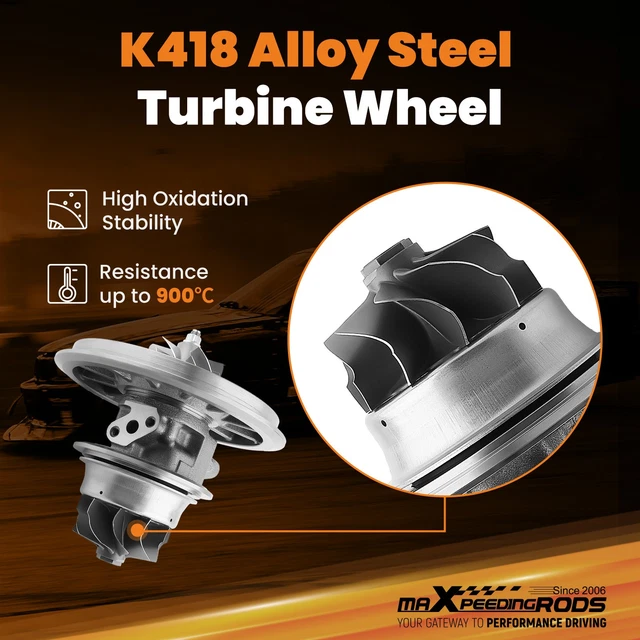 TURBO TURBOCHARGER CARTRIDGE Chra for Caterpillar Cat 3406E C15 1994 ...