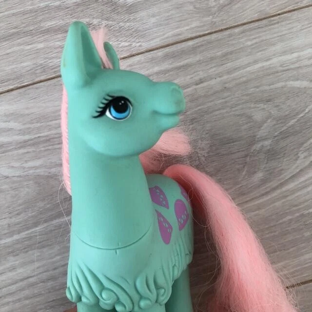 MY LITTLE PONY CHA CHA LLAMA 1988 Friends Llama Very Rare Vintage 80's ...