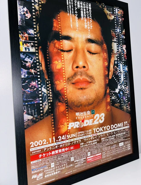 OFFICIAL PRIDE FC 23 Takada Don Frye Fedor Event B2 Poster Tokyo Dome ...
