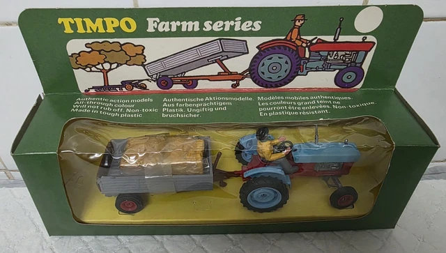 TIMPO PLASTIC FORD 5000 Tractor And Trailer New £307.50 - PicClick UK